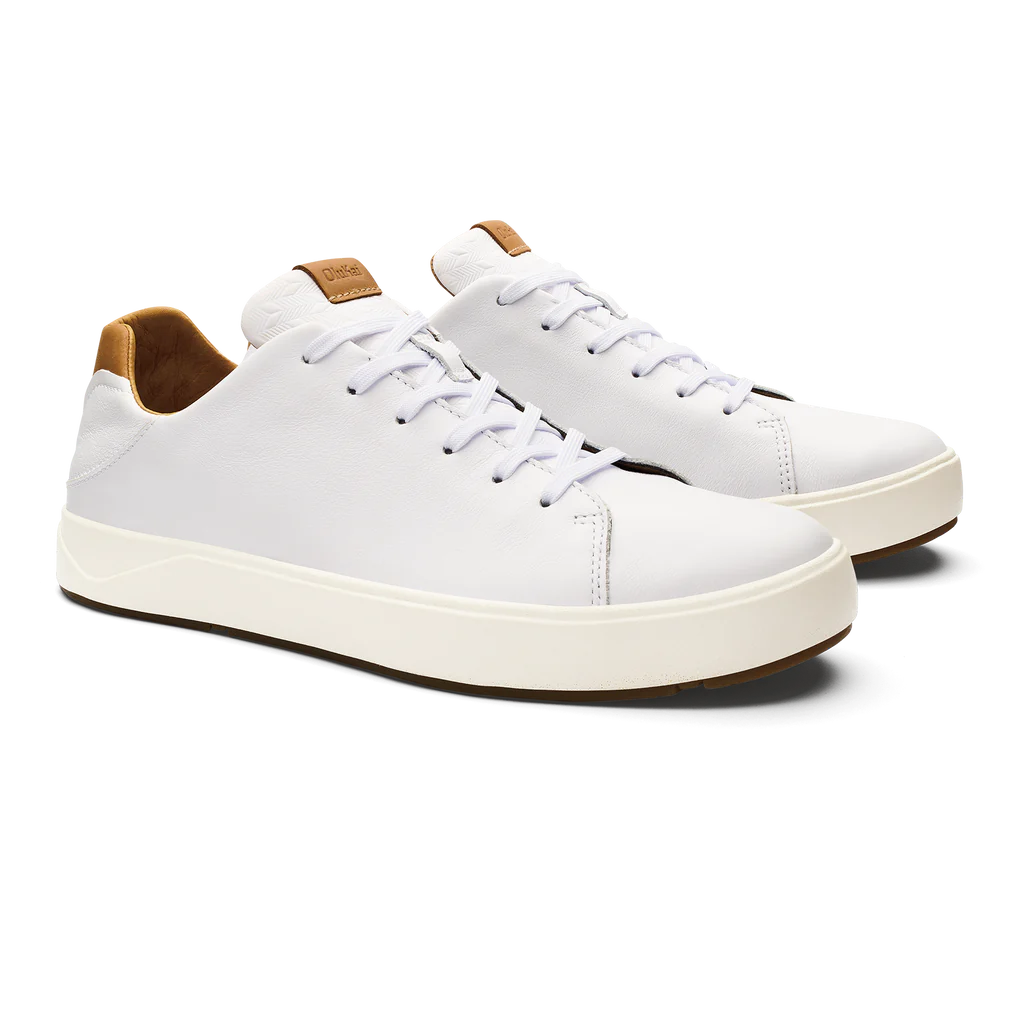 Olukai LAE'AHI LI'ILI Men's Bright White/Bright White 10455-WBWB – The ...